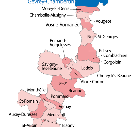 Gevrey-Chambertin （ジュヴレ・ジャンベルタン） | Tell me Wine by Firadis