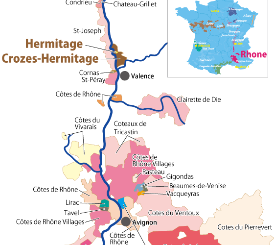 Hermitage（エルミタージュ）＆ Crozes Hermitage（クローズ・エルミタージュ） | Tell me Wine by ...