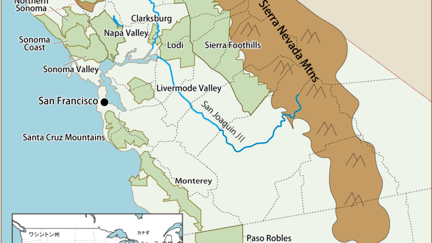 Anderson Valley（アンダーソン・ヴァレー） | Tell me Wine by Firadis